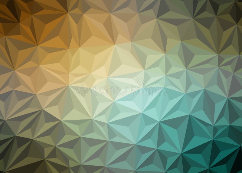 Abstract Low Polygon Gradient Generative Art Background Illustration ...