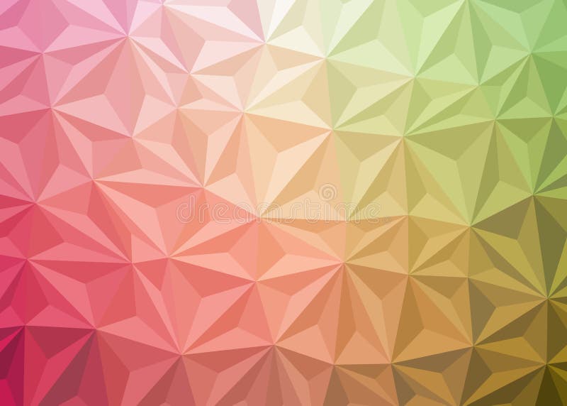 Abstract Low Polygon Gradient Generative Art Background Illustration Stock Vector - Illustration ...