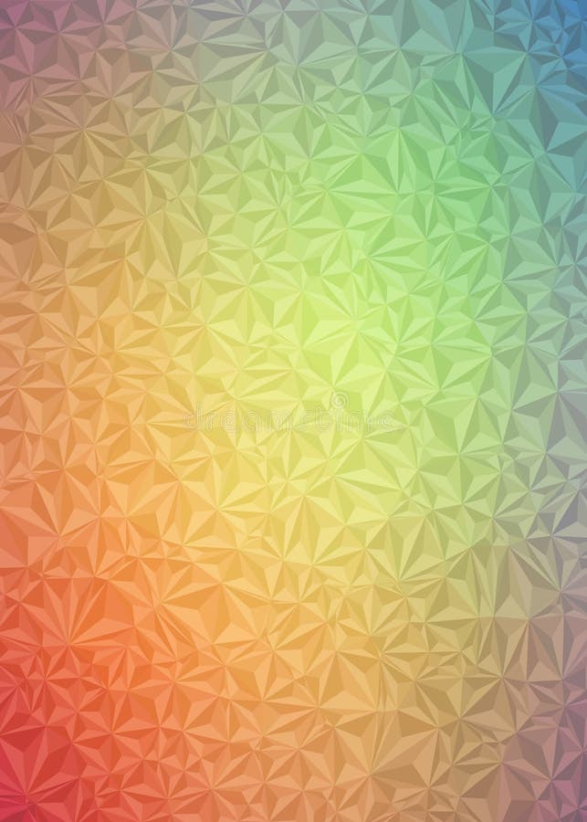 Abstract Low Polygon Gradient Generative Art Background Illustration Stock Vector - Illustration ...