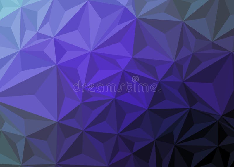 Abstract Low Polygon Gradient Generative Art Background Illustration Stock Vector - Illustration ...