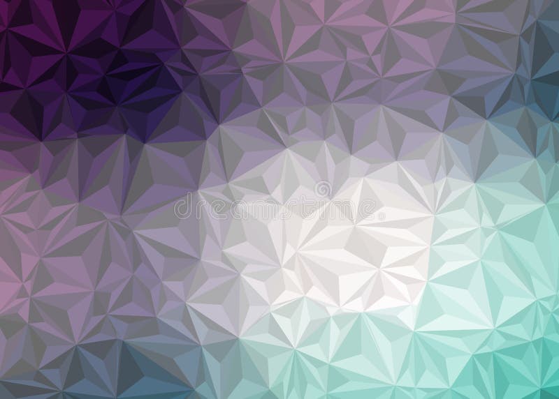 Abstract Low Polygon Gradient Generative Art Background Illustration Stock Vector - Illustration ...