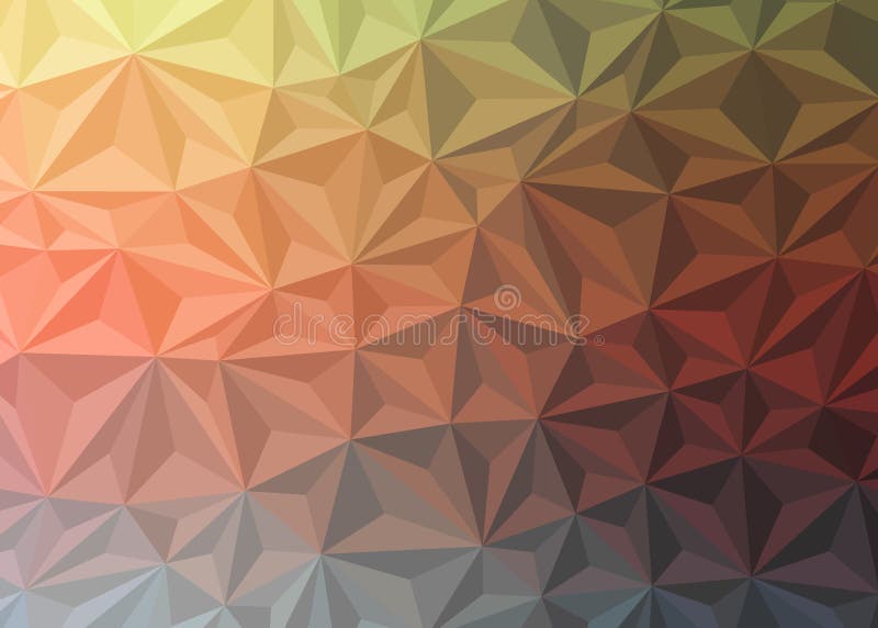 Abstract Low Polygon Gradient Generative Art Background Illustration ...