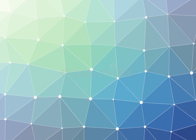 Abstract Low Polygon Gradient Generative Art Background Illustration ...