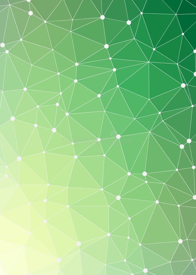 Abstract Low Polygon Gradient Generative Art Background Illustration ...