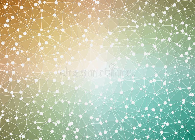 Abstract Low Polygon Gradient Generative Art Background Illustration ...