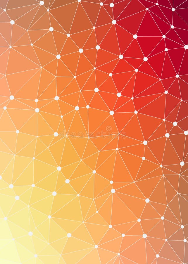 Abstract Low Polygon Gradient Generative Art Background Illustration ...