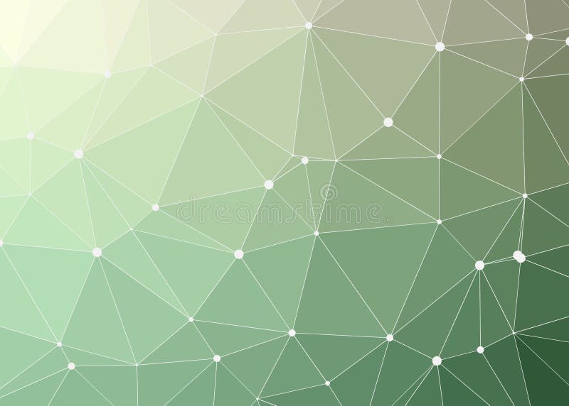 Abstract Low Polygon Gradient Generative Art Background Illustration ...