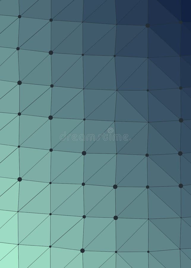 Abstract Low Polygon Gradient Generative Art Background Illustration ...