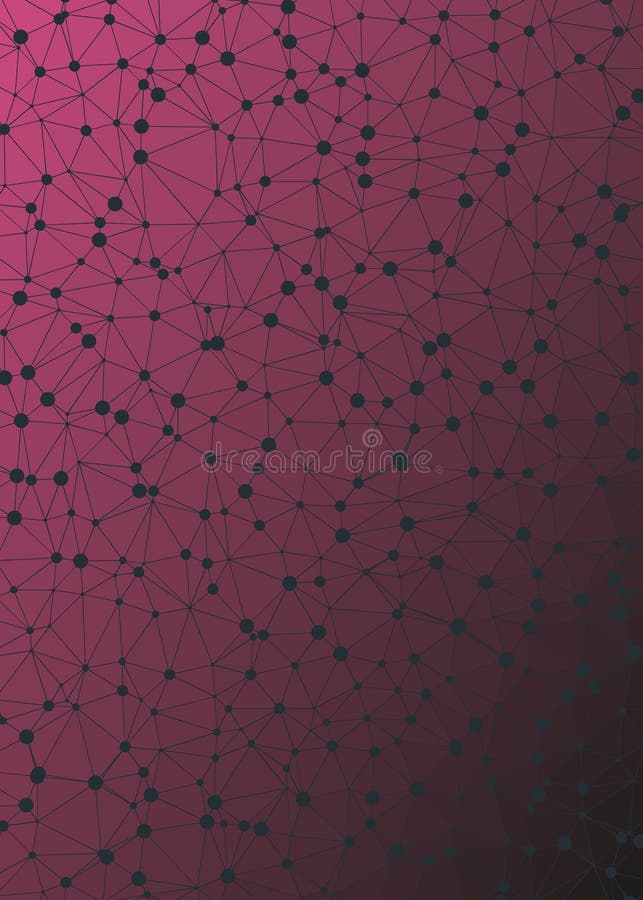 Abstract Low Polygon Gradient Generative Art Background Illustration ...