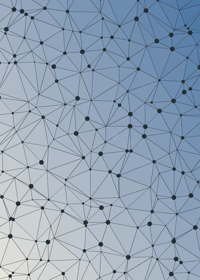 Abstract Low Polygon Gradient Generative Art Background Illustration ...