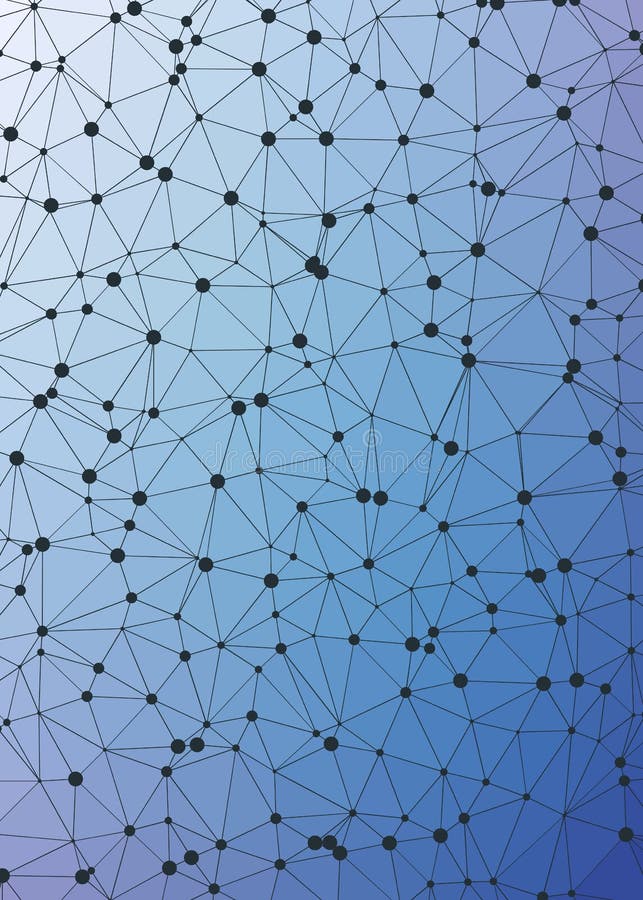 Abstract Low Polygon Gradient Generative Art Background Illustration ...