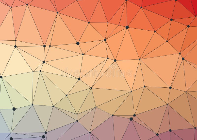 Abstract Low Polygon Gradient Generative Art Background Illustration Stock Vector - Illustration ...