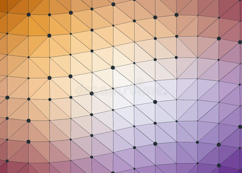 Abstract Low Polygon Gradient Generative Art Background Illustration ...