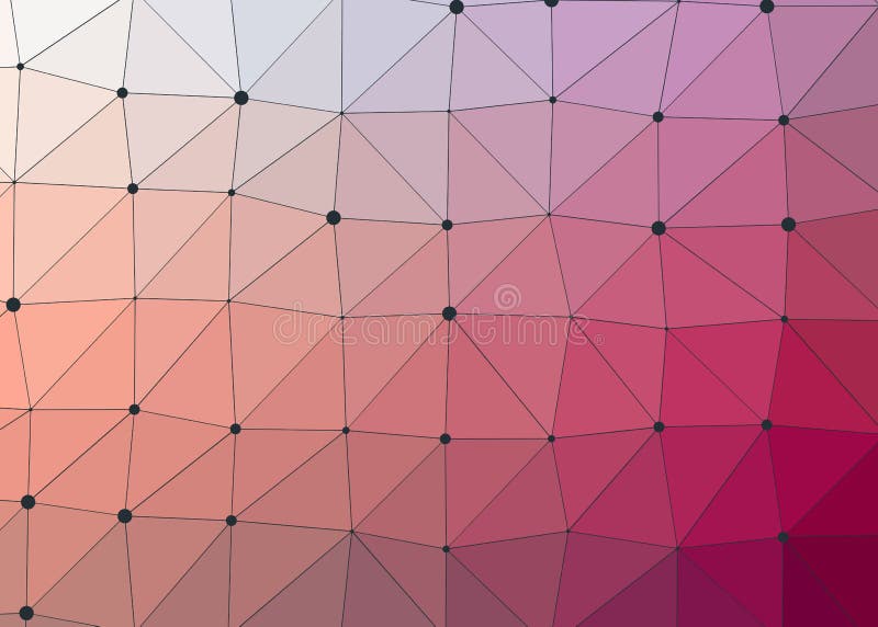 Abstract Low Polygon Gradient Generative Art Background Illustration ...
