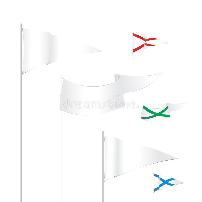 Two white flags stock image. Image of large, plain, message - 15726057