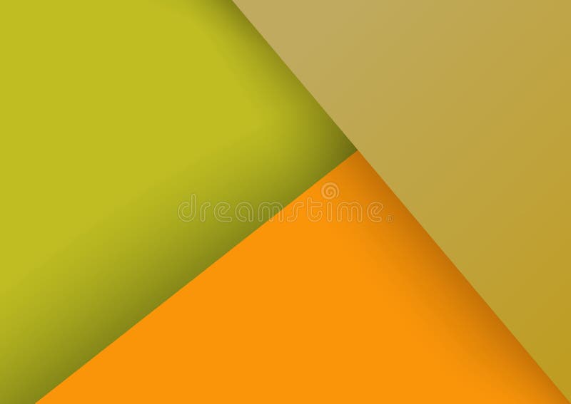 Vector Triangles Collage Pale Green, Orange Stock Vector - Illustration ...