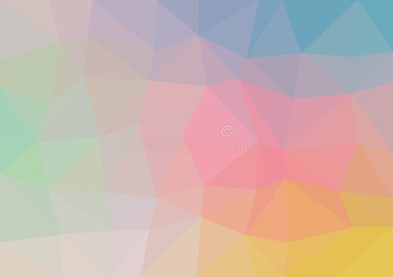 Vector Triangular Background Low Poly Gradient Stock Illustration ...