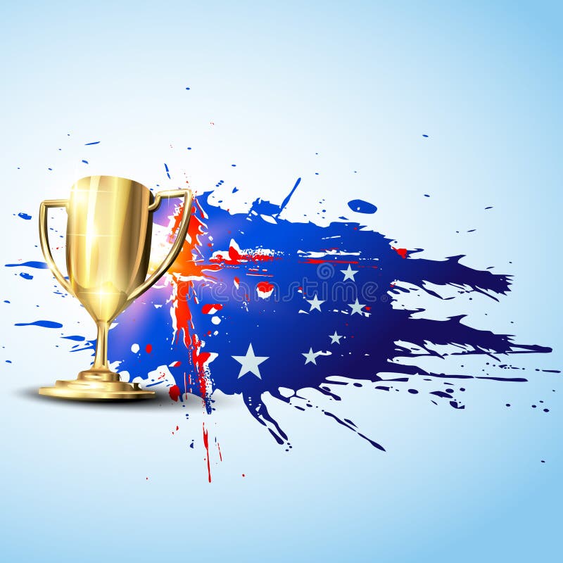 Vector trofee vector illustratie. Illustration of beloning - 22743534