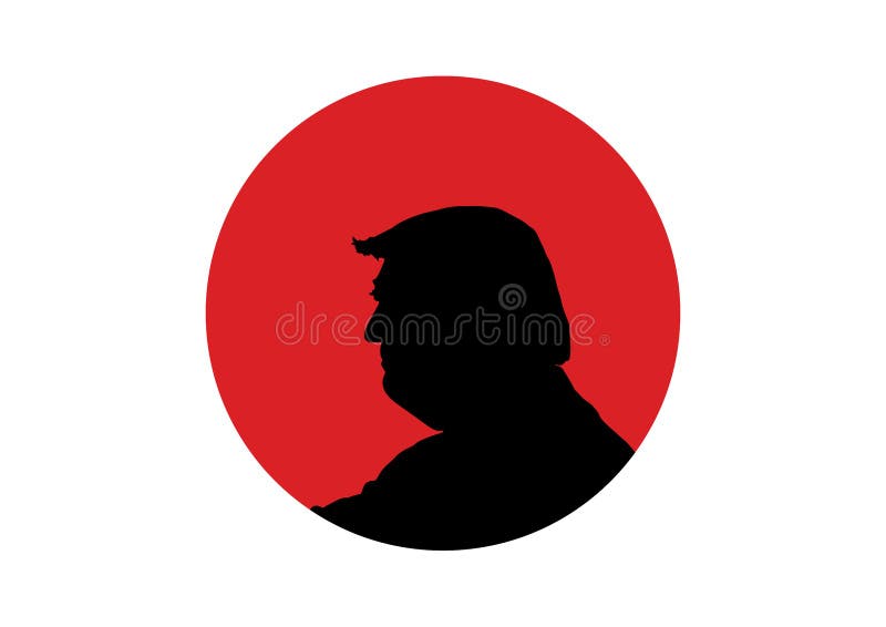 Donald Trump icon editorial image. Illustration of donald - 195922800