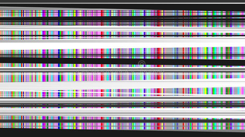 Vector TV Static stock vector. Illustration of broadcasting - 22735612