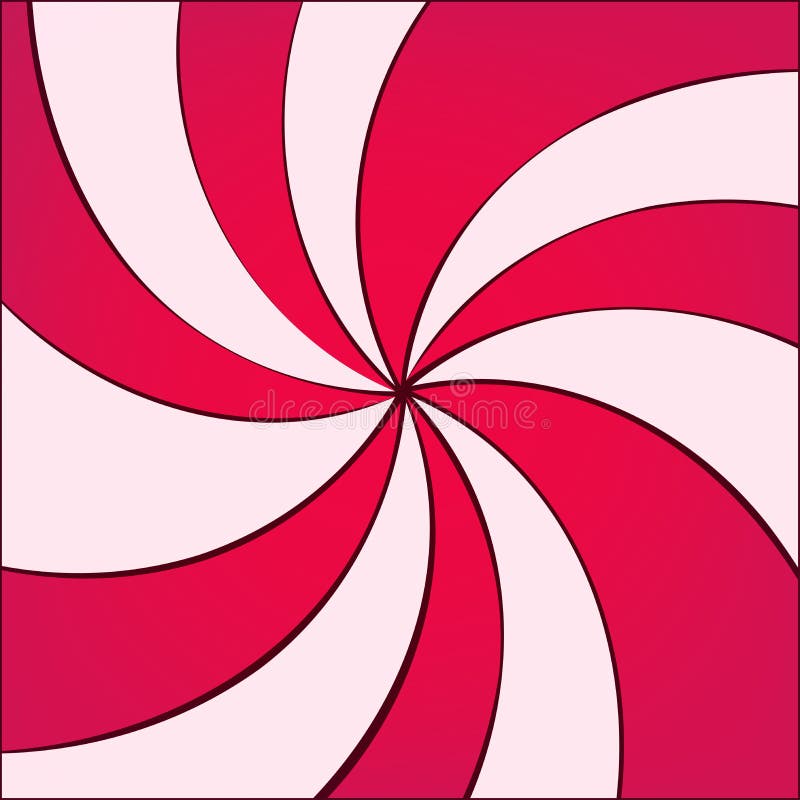 Twirled Curve Tube Vortex As Abstract Background Stock Illustration ...