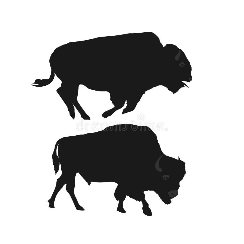 Bison Running Stock Illustrations – 202 Bison Running Stock ...