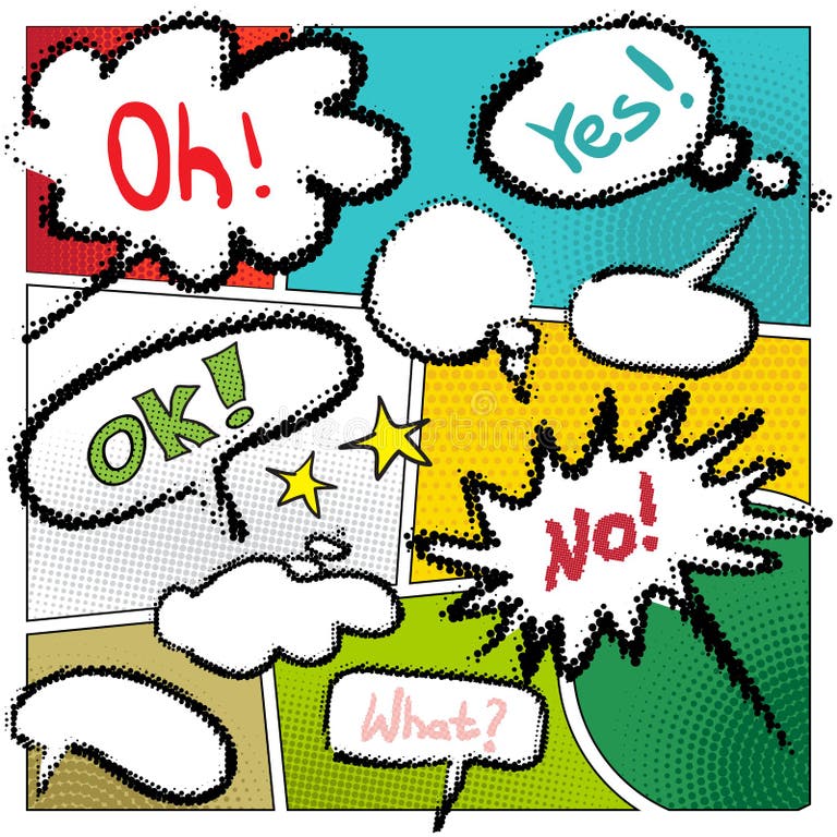 Typical Comic Book Page Stock Illustrations – 116 Typical Comic Book ...