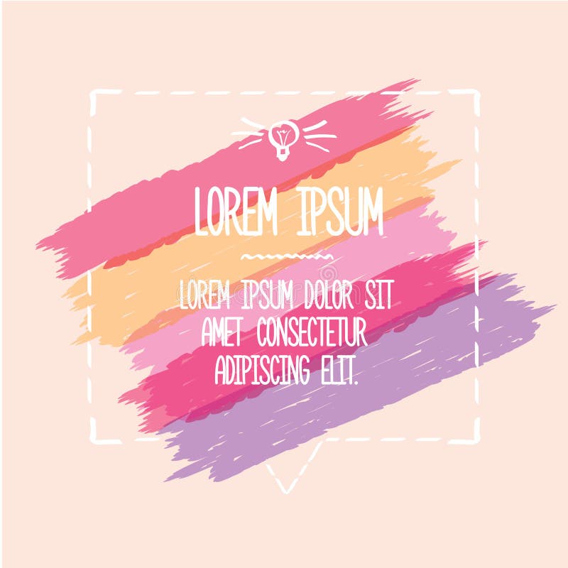 Vector Typography Banner Design Concept. Stock Vector - Illustration of ...