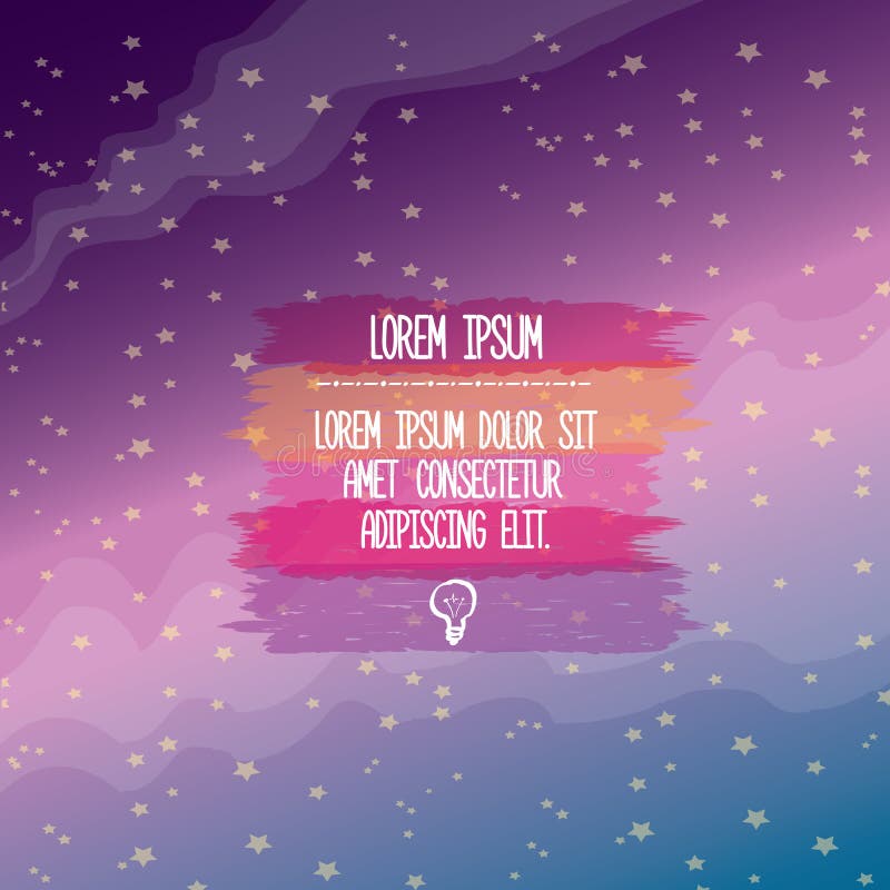 Vector Typography Banner Design Concept. Stock Vector - Illustration of ...