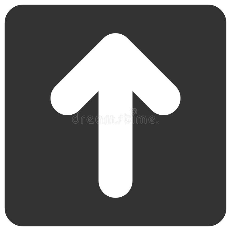 Vector Up Cursor Flat Icon Image Stock Vector - Illustration of ...