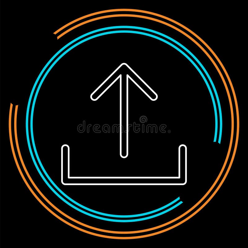 Vector Upload File Icon - File Document Symbol Stock Vector ...
