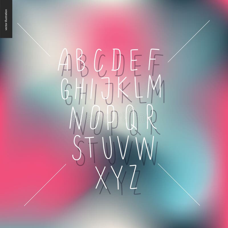 Alphabet Blurred Stock Illustrations – 1,074 Alphabet Blurred Stock ...