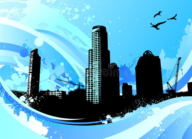 Vector urban art stock vector. Illustration of drop, modern - 10831805