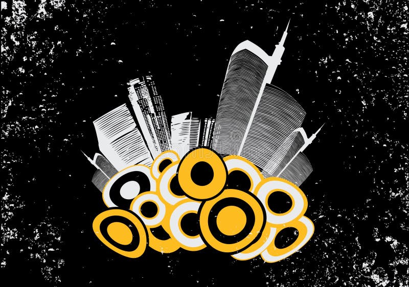 Vector urban art stock vector. Illustration of paint - 10894587