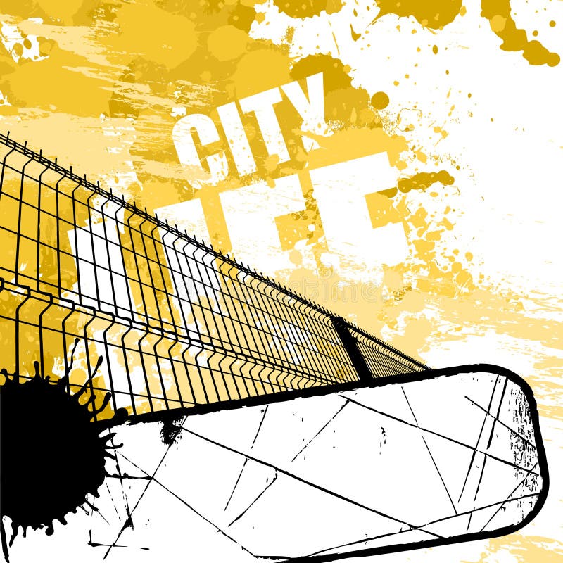 Vector urban art stock vector. Illustration of splash - 10917673