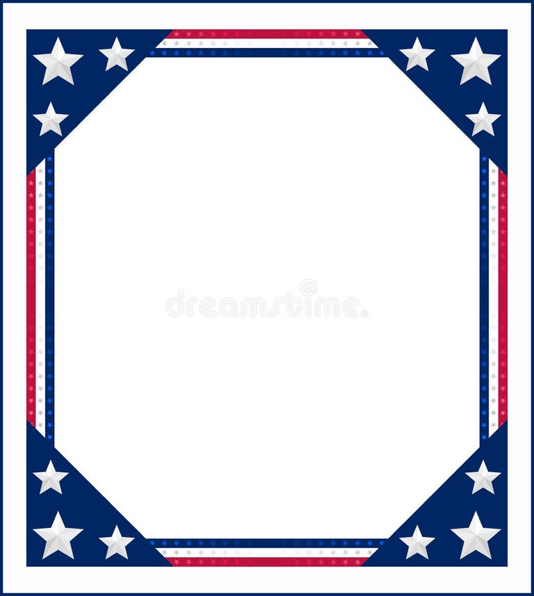 Patriotic Border Stock Illustrations – 122,712 Patriotic Border Stock ...