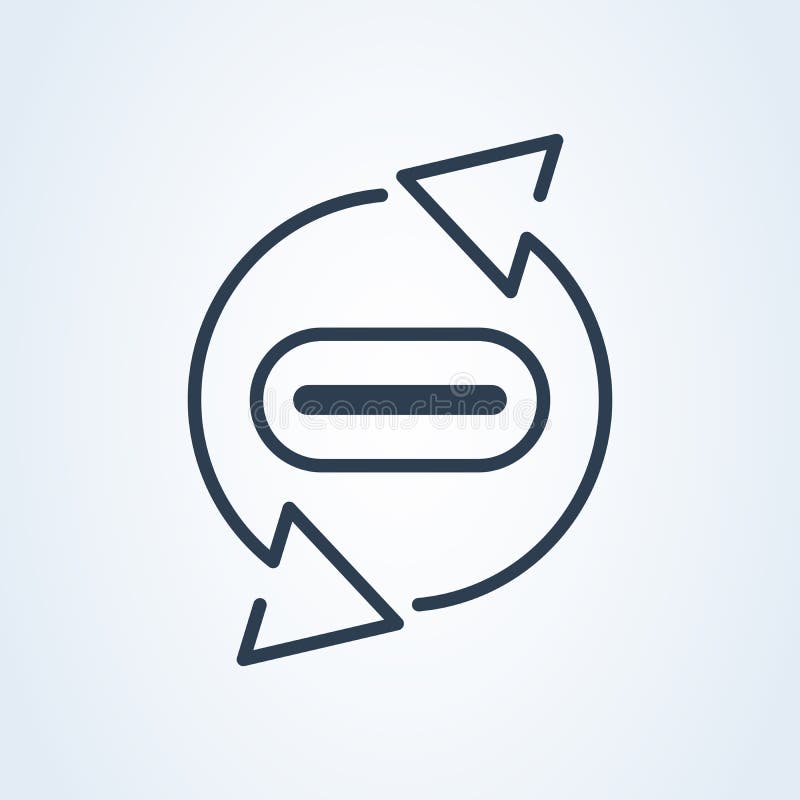 Vector Usb Type-c Port and Usb-c. Recover and Reset Stock Vector ...