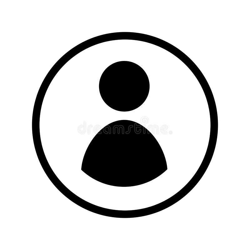 Vector of User Icon in Circle Line - Vector Iconic Des Stock Vector ... Vector of User Icon in Circle Line - Vector Iconic Des Stock Vector ...