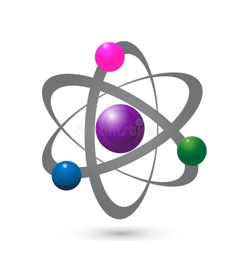 Vector Van Atoom Moleculair Elektron Vector Illustratie - Illustration ...