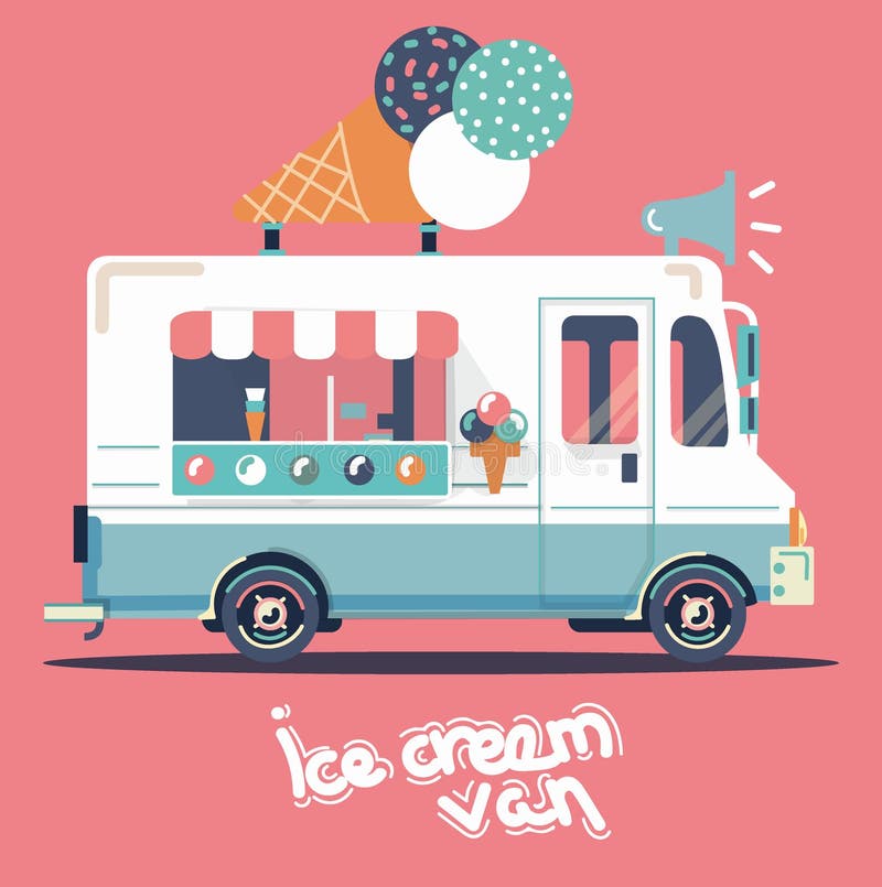 Ice Cream Van Stock Illustrations – 4,779 Ice Cream Van Stock ...