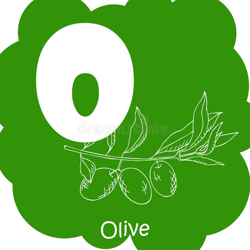 Letter Olive Stock Illustrations – 1,311 Letter Olive Stock ...