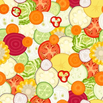 Vegetable Repeat Stock Illustrations – 16,124 Vegetable Repeat Stock ...