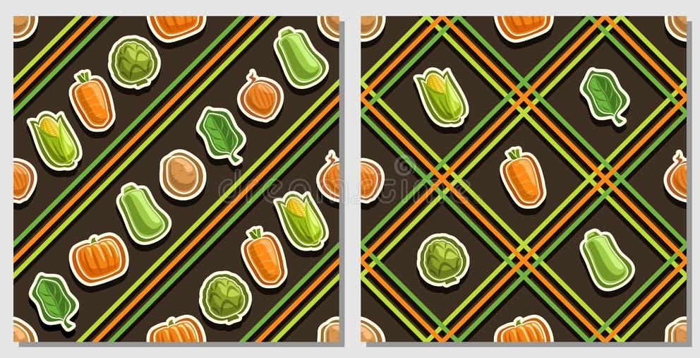 Fruit Vegetable Repeating Patterns Stock Illustrations – 82 Fruit ...