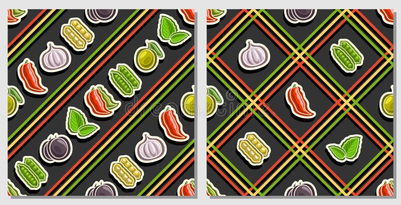 Fruit Vegetable Repeating Patterns Stock Illustrations – 56 Fruit ...