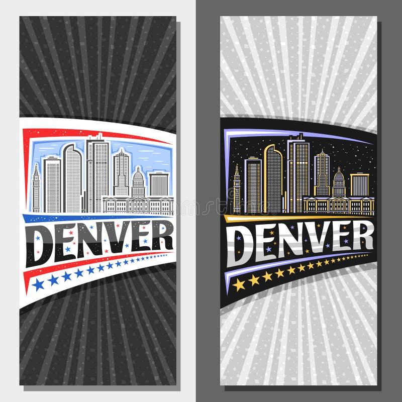 Denver Outline Stock Illustrations – 460 Denver Outline Stock ...