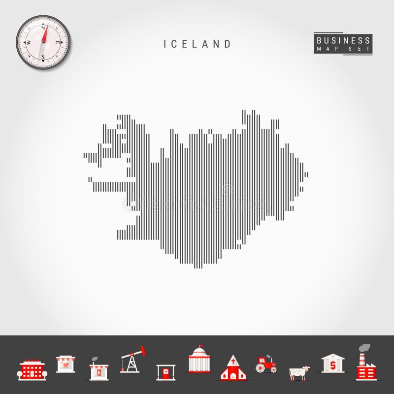 Iceland Compass Stock Illustrations – 394 Iceland Compass Stock ...