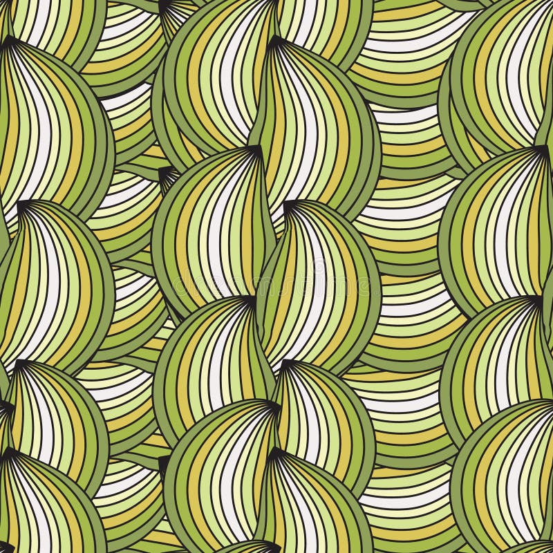 Vector Vertical Seamless Texture with Waves Stock Vector - Illustration ...