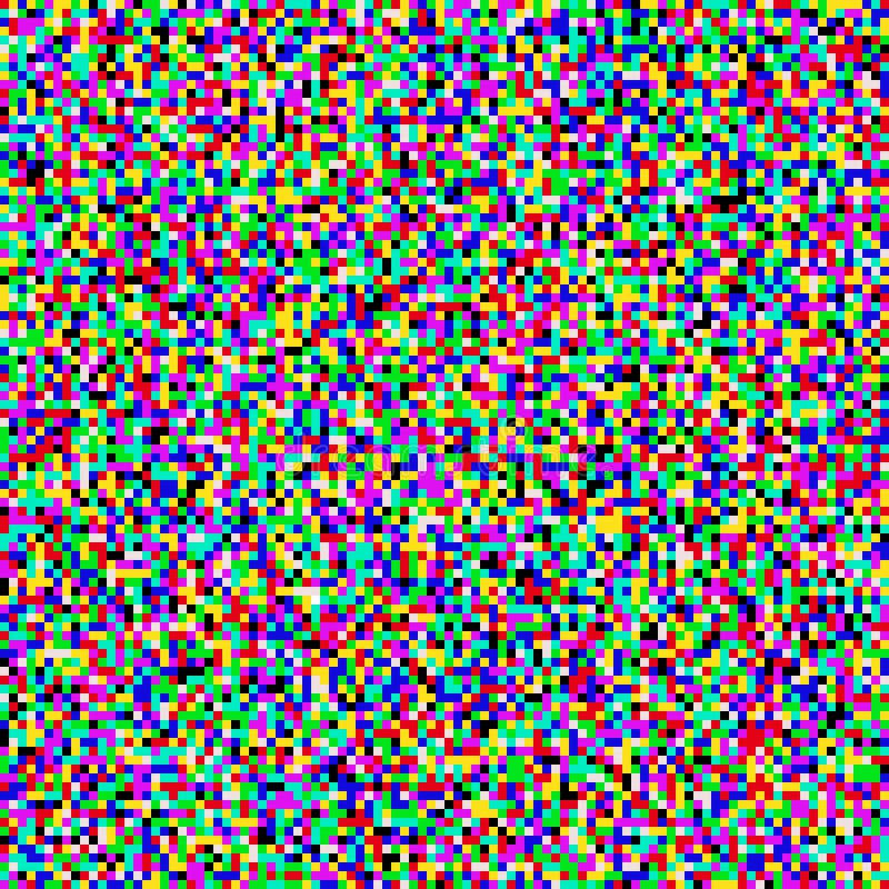 Vector VHS no signal stock illustration. Illustration of pixel - 112225777