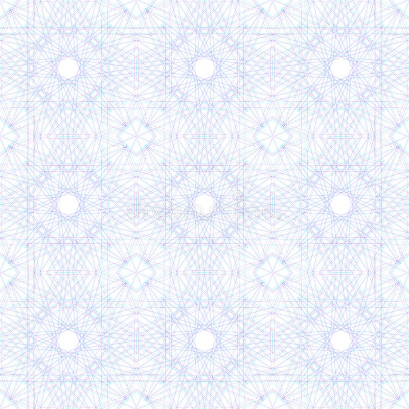 String Art Psychedelic Seamless Pattern Stock Vector - Illustration of ...