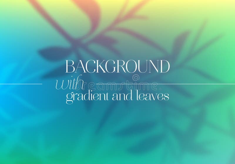 Vector Vibrant Gradient Background with Film Light Effect. Abstract ...
